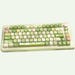 Rustic Forest Keycap Set, Fresh Green Keycaps Set, PBT MCA 145 Artisan ...