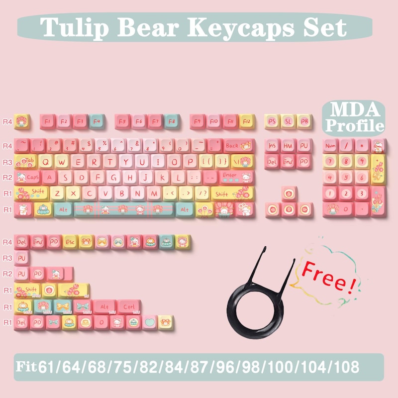 Creamy Keycaps - Etsy