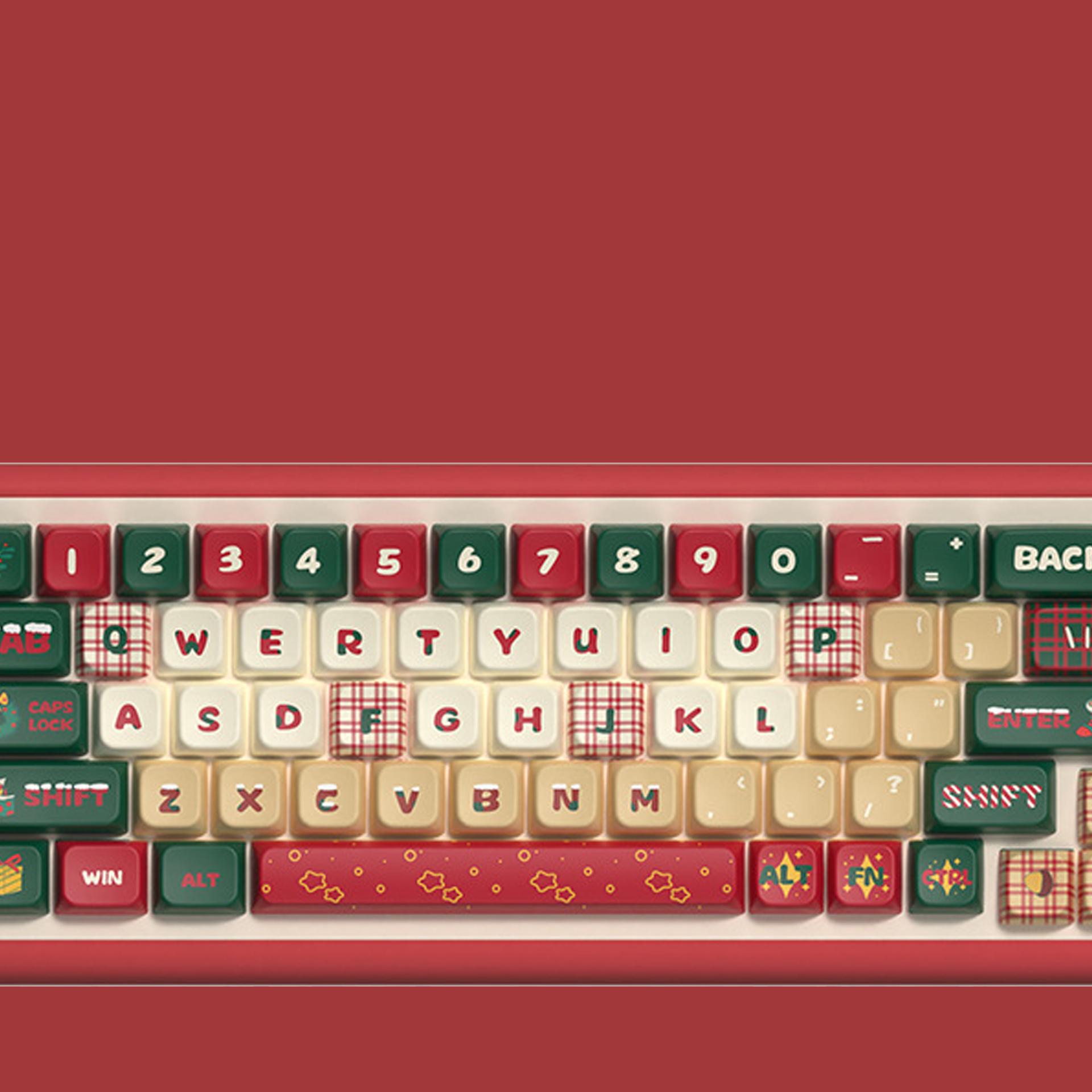 Christmas Eve Keycaps Set,anime Keycaps Set, Graffiti Keycap Set, PBT ...