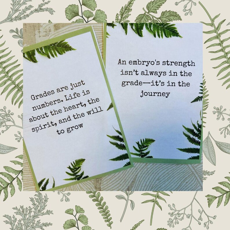 IVF Embryo Affirmations | Digital Canva Templates for IVF Support ...