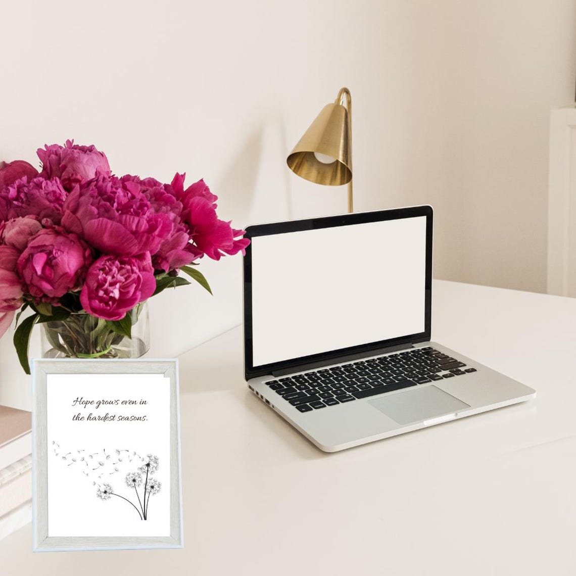Hope Grows Even in the Hardest Seasons - IVF Wall Art | Inspirational ...