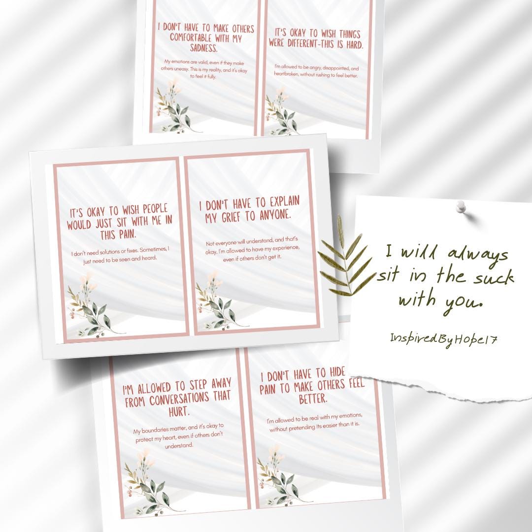 Infertility Support Cards | IVF and TTC Validation Cards for Difficult ...