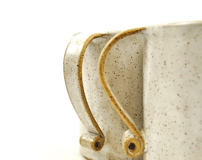 Extra Large Coffee Mugs Handmade Ceramic Stoneware set of 2 - Etsy