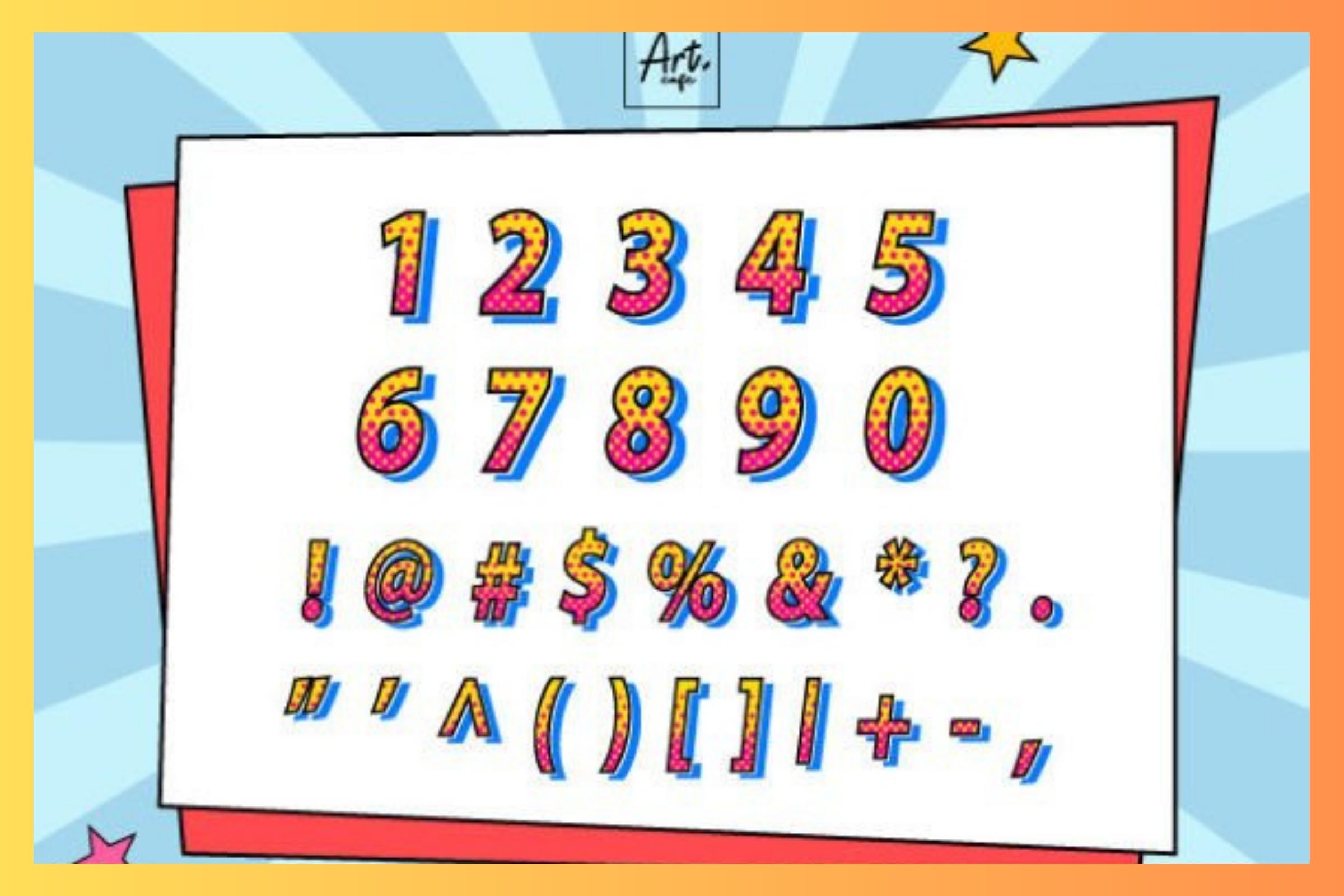 Comic Font Comic Inspired Font Comic Text Font Download Font Digital ...