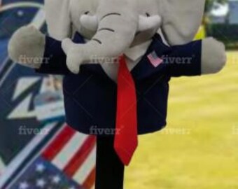 Trump 2024 USA MAGA Golf 460CC Driver Head Cover Headcover FREE ...