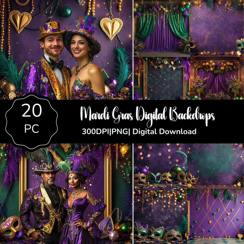 Purple and Gold Backdrop - Etsy
