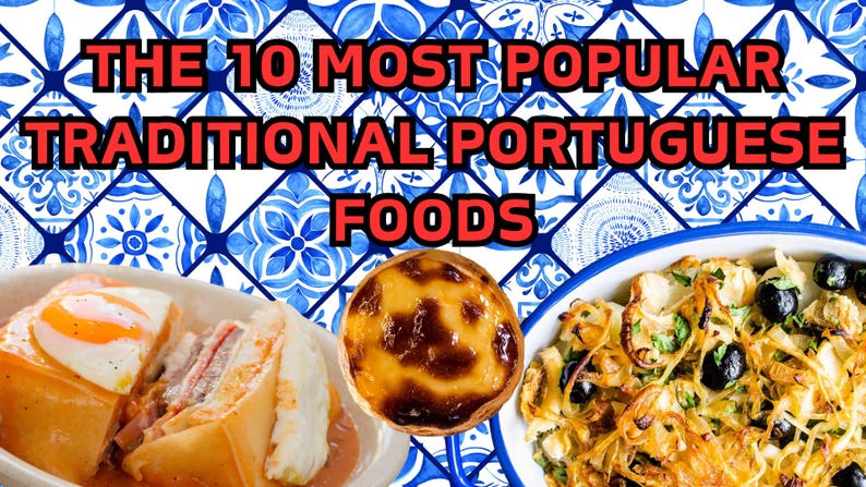 The 10 Most Popular Traditional Portuguese Foods With Recipes - Etsy