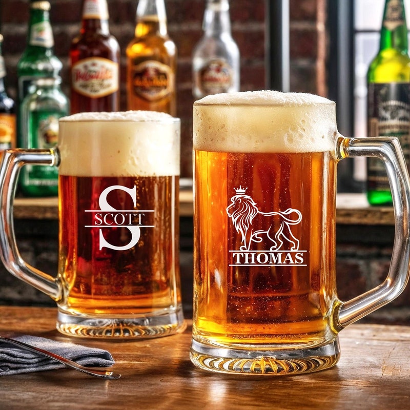 Engraved Beer Mugs - Etsy