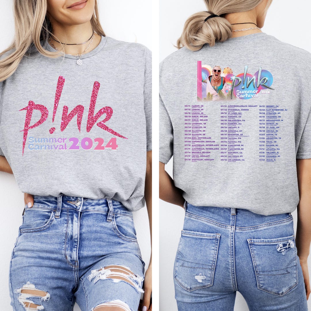 Summer Carnival 2024 T-shirt, Pink Fan Lovers Shirt, Pink Tour T-shirt ...