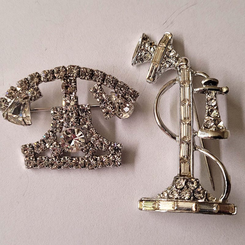 Telephone Pins - Etsy