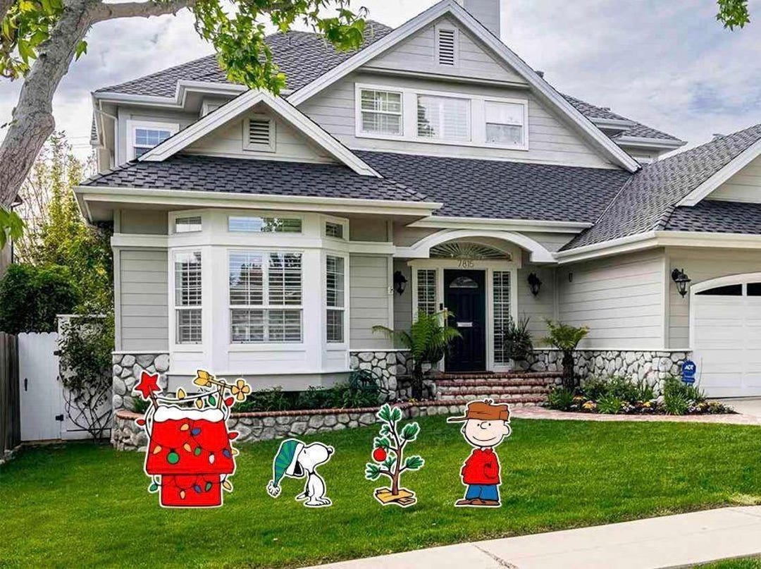 Snoopy & Linus With Christmas Tree - Etsy