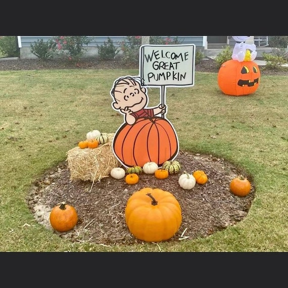 Welcome Great Pumpkin Sign Printable