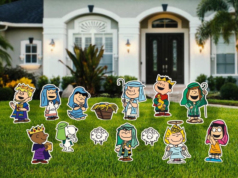 Christmas Nativity Scene Set - Etsy