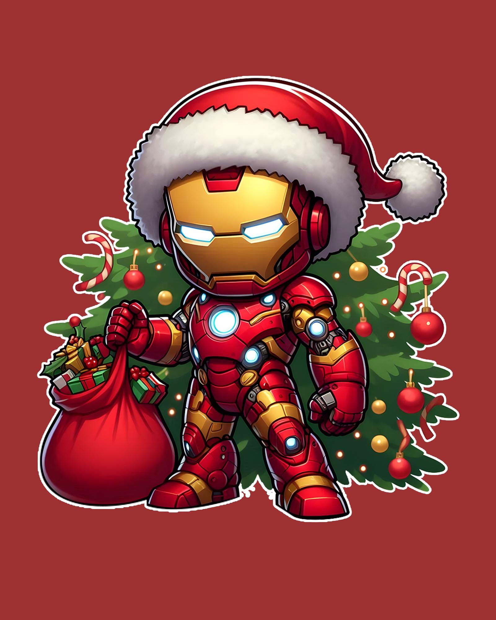 Superhero Christmas Yard Sign Decorations - Etsy