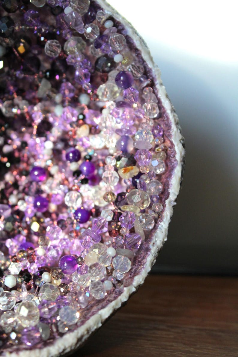 Amethyst Geode With Backlight - Depth of Light and Form - Etsy