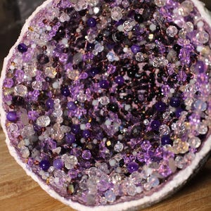 Amethyst Geode With Backlight - Depth of Light and Form - Etsy