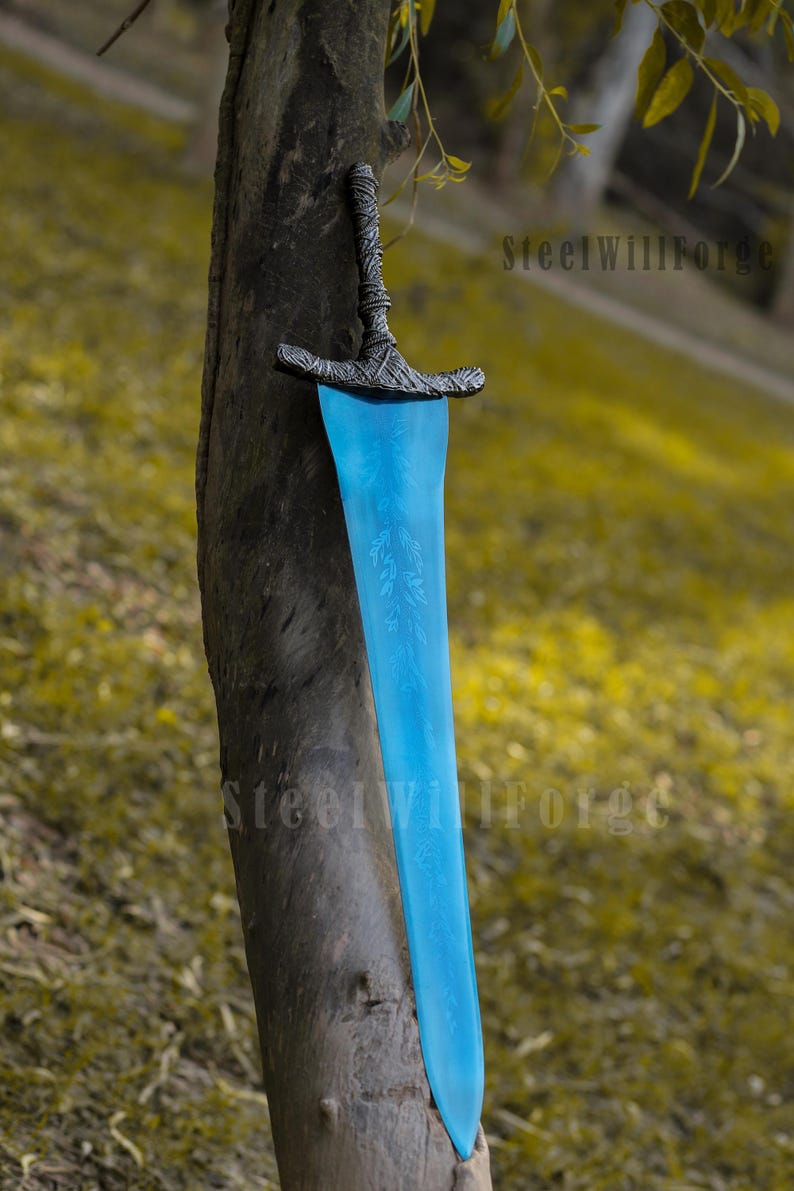 Handcrafted Dark Moon Sword Replica With Leather Sheath ,elden King ...
