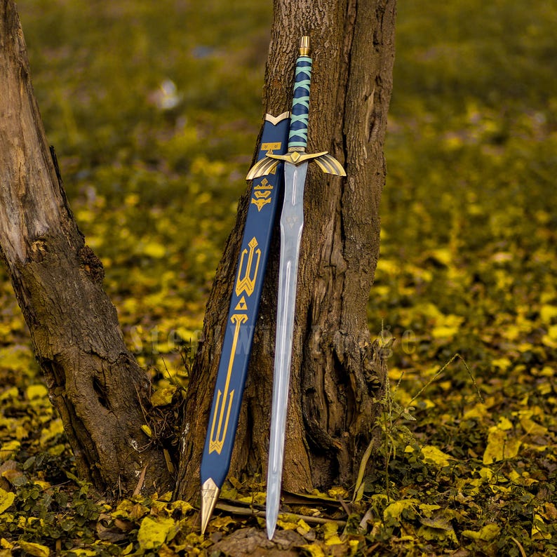 Handmade Legend of Zelda Link Master Sword, Custom Cosplay Medieval ...