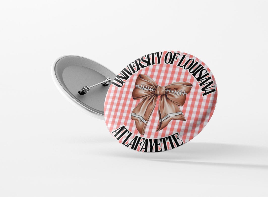 ULL Gameday Coquette Button - Etsy