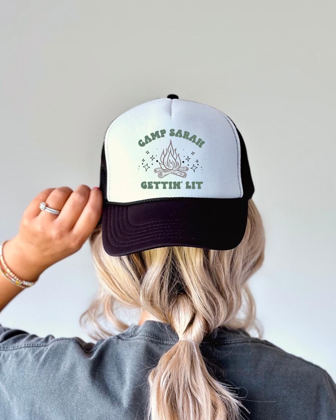 Cabin Crew Outdoors Customizable Trucker Hats Bridesmaids ...