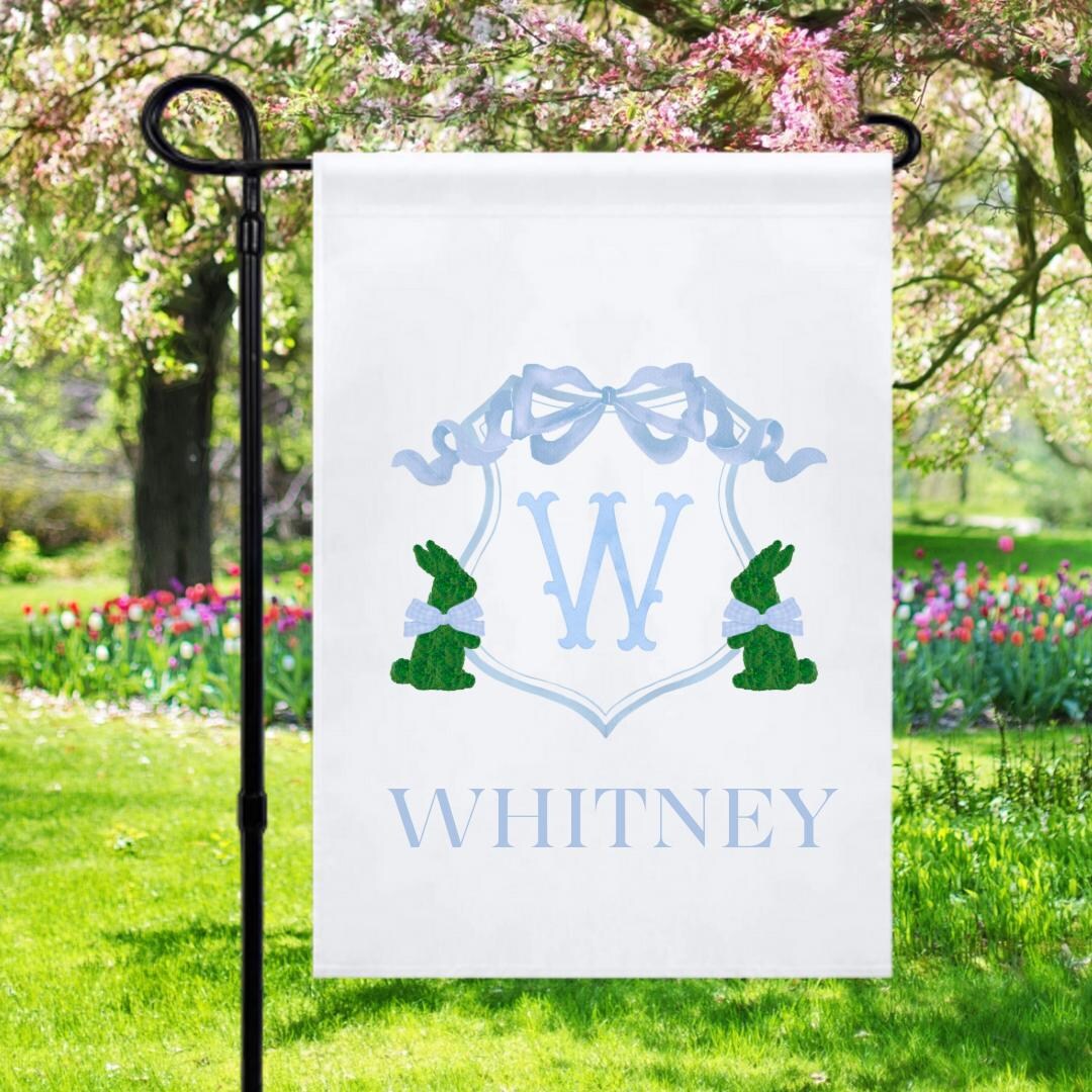Easter Crest Garden Flag - Etsy