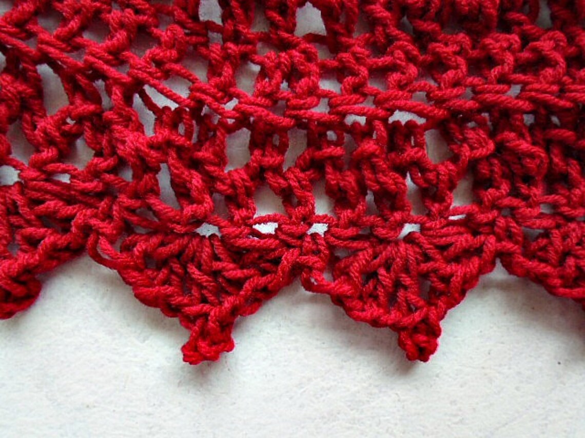 Long Red Skirt Crochet PATTERN Crochet Pattern for Women - Etsy