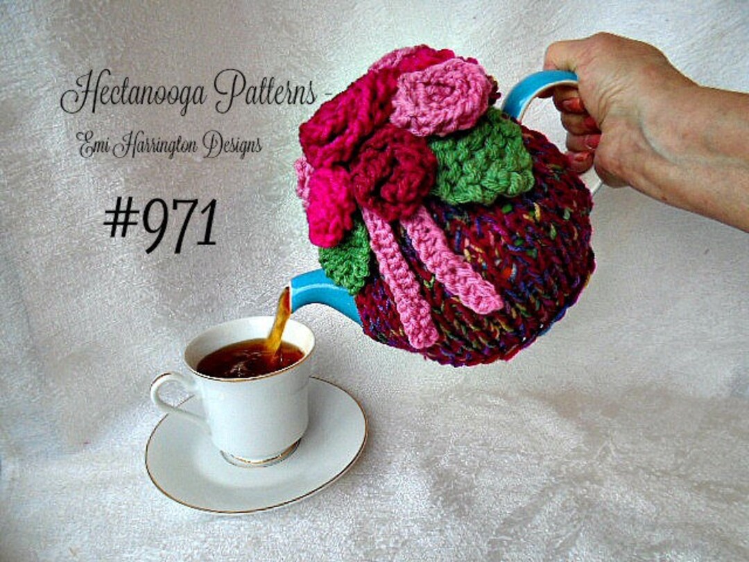 KNITTING PATTERN, Knitted Tea Cozy, for the Kitchen, Gift Idea ...