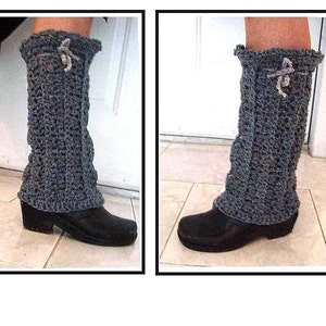 Crochet Pattern, Leg Warmers, Boot Socks, Boot Cuffs, All Sizes Age 2 ...