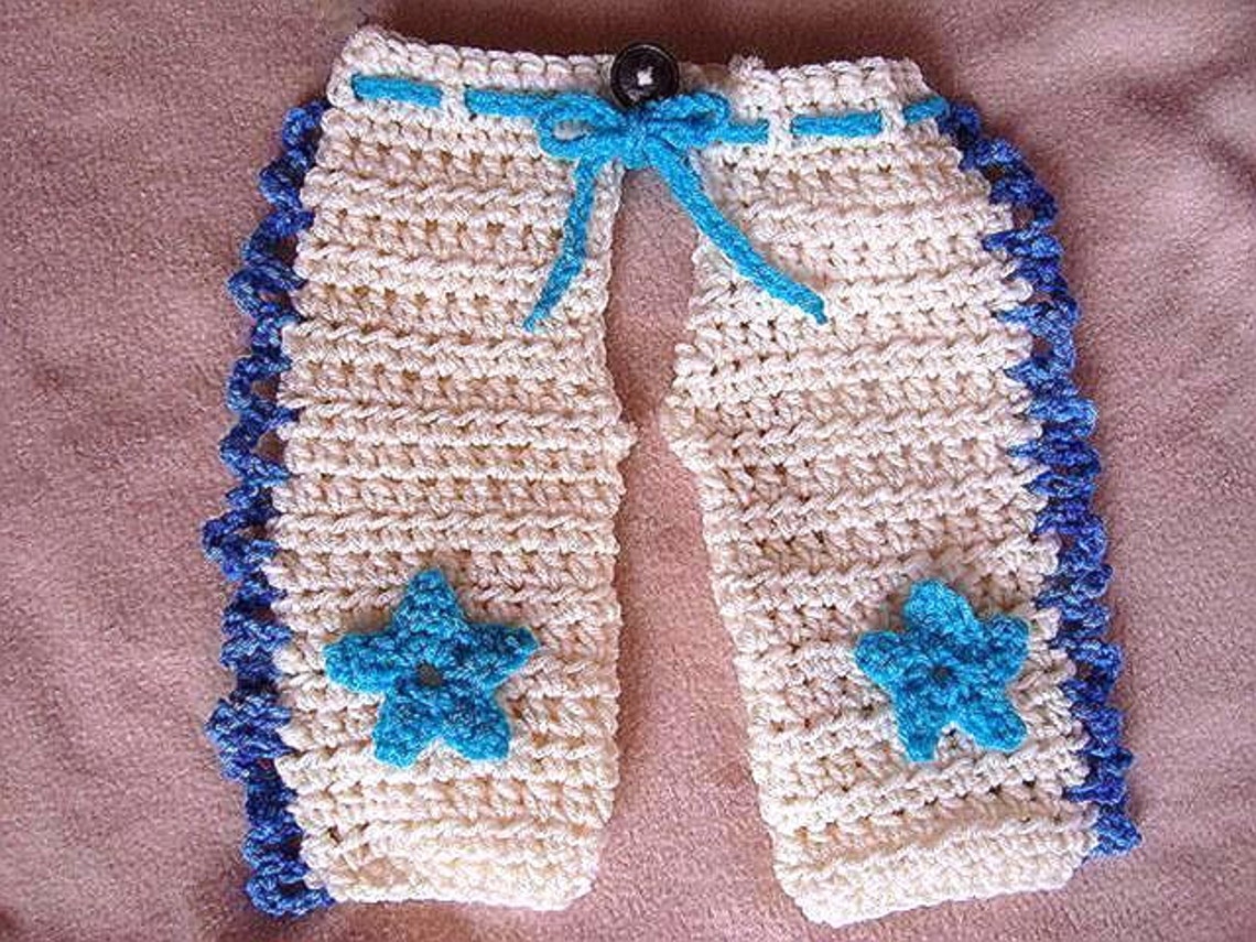 CROCHET PATTERN Cowboy CHAPS and Diaper Cover Newborn to Age - Etsy