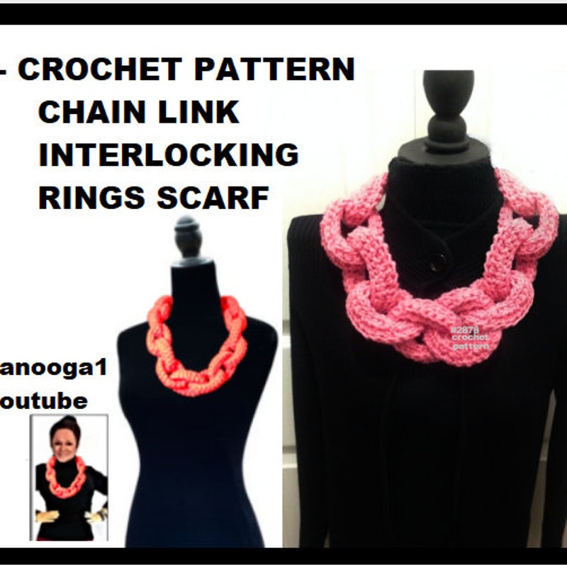 Crochet Chain Scarf - Etsy