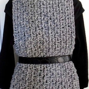 Women's Crochet WRAP VEST, Crochet Pattern- Sweater, Crochet for Women ...