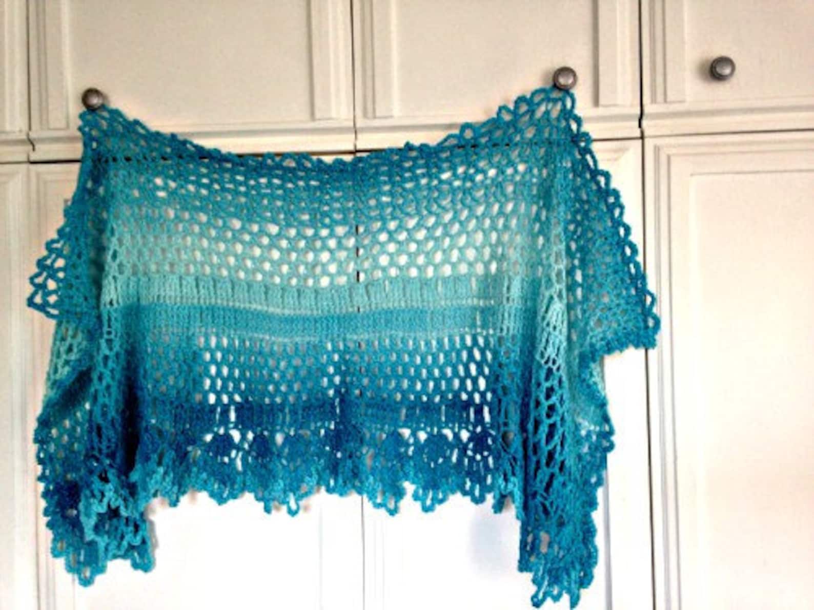 CROCHET PATTERN SHAWL Make Sizes Small Medium and | Etsy