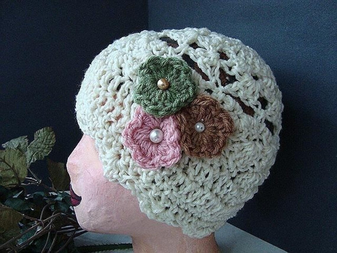 Bohemian Flapper Hat CROCHET PATTERN 145 Women's Hat | Etsy