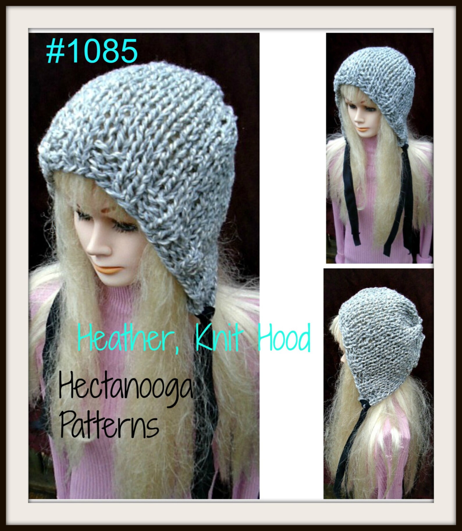 KNITTING Pattern Hat Hood Hat Knitting Pattern Knit Hat - Etsy