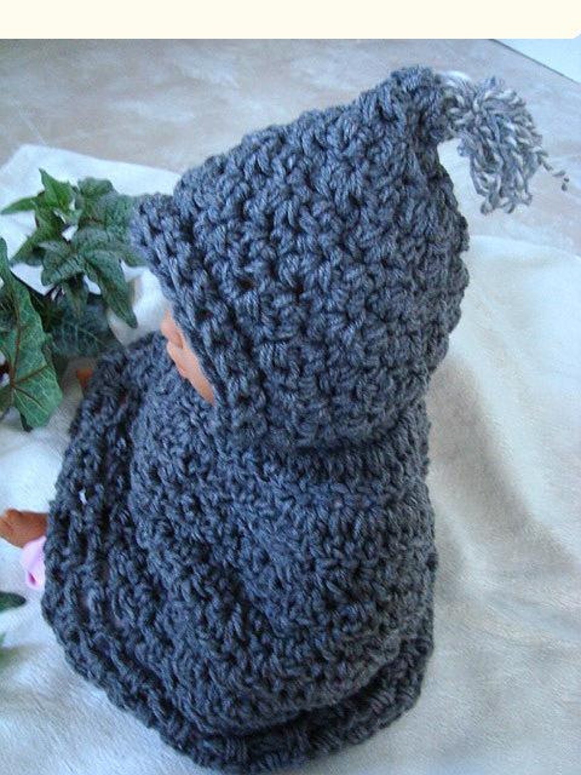 Crochet Pattern, Baby Hooded Cape, Newborn to Age 5, Num. 523, Girls ...