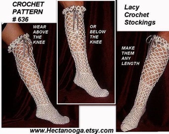 Crochet Thigh High Pattern | Etsy
