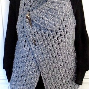Women's Crochet WRAP VEST, Crochet Pattern- Sweater, Crochet for Women ...