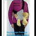 CROCHET PATTERN, Hands Free Dog Carrier Sling, Crochet for Dogs, Dog ...