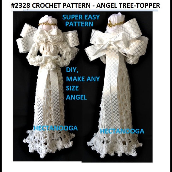 Crochet Angel Topper - Etsy