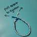 Friendship Bracelet swirl Pattern, Adjustable - Etsy