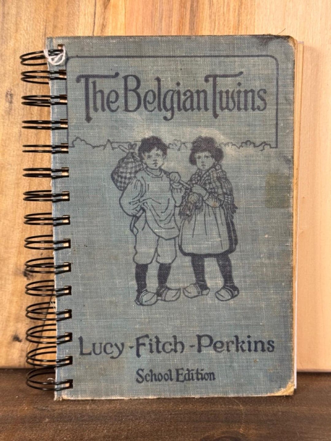 Journal Book: the Belgian Twins (vintage) - Etsy
