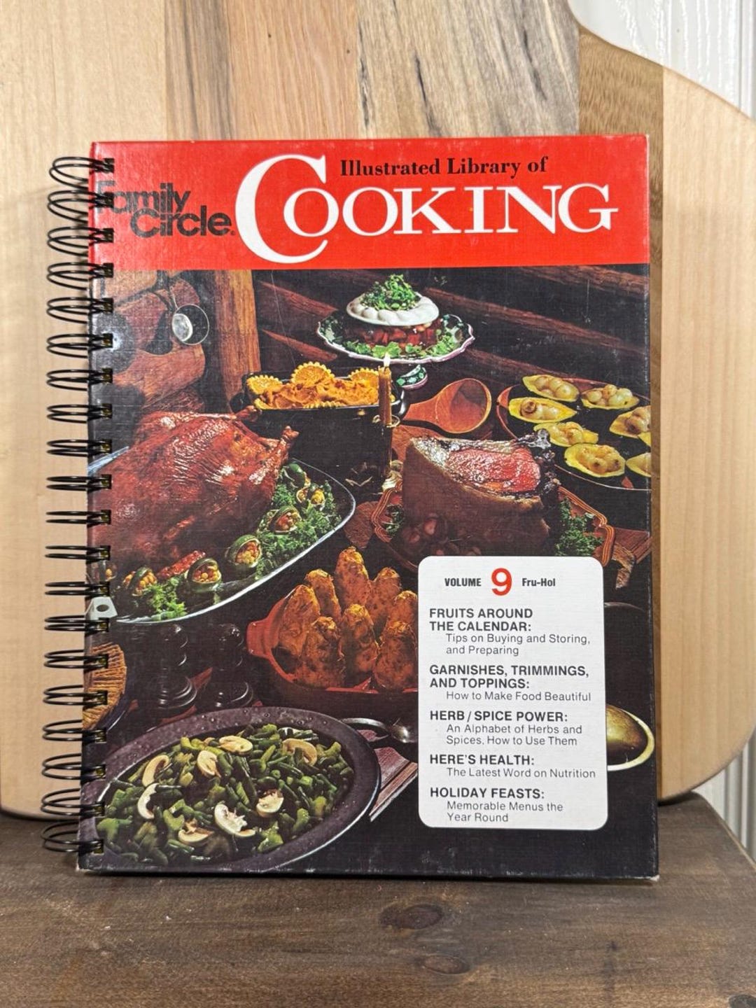 Journal Book: Family Circle Illustrated Library of Cooking - Etsy