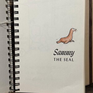 Journal Book: SAMMY the Seal - Etsy