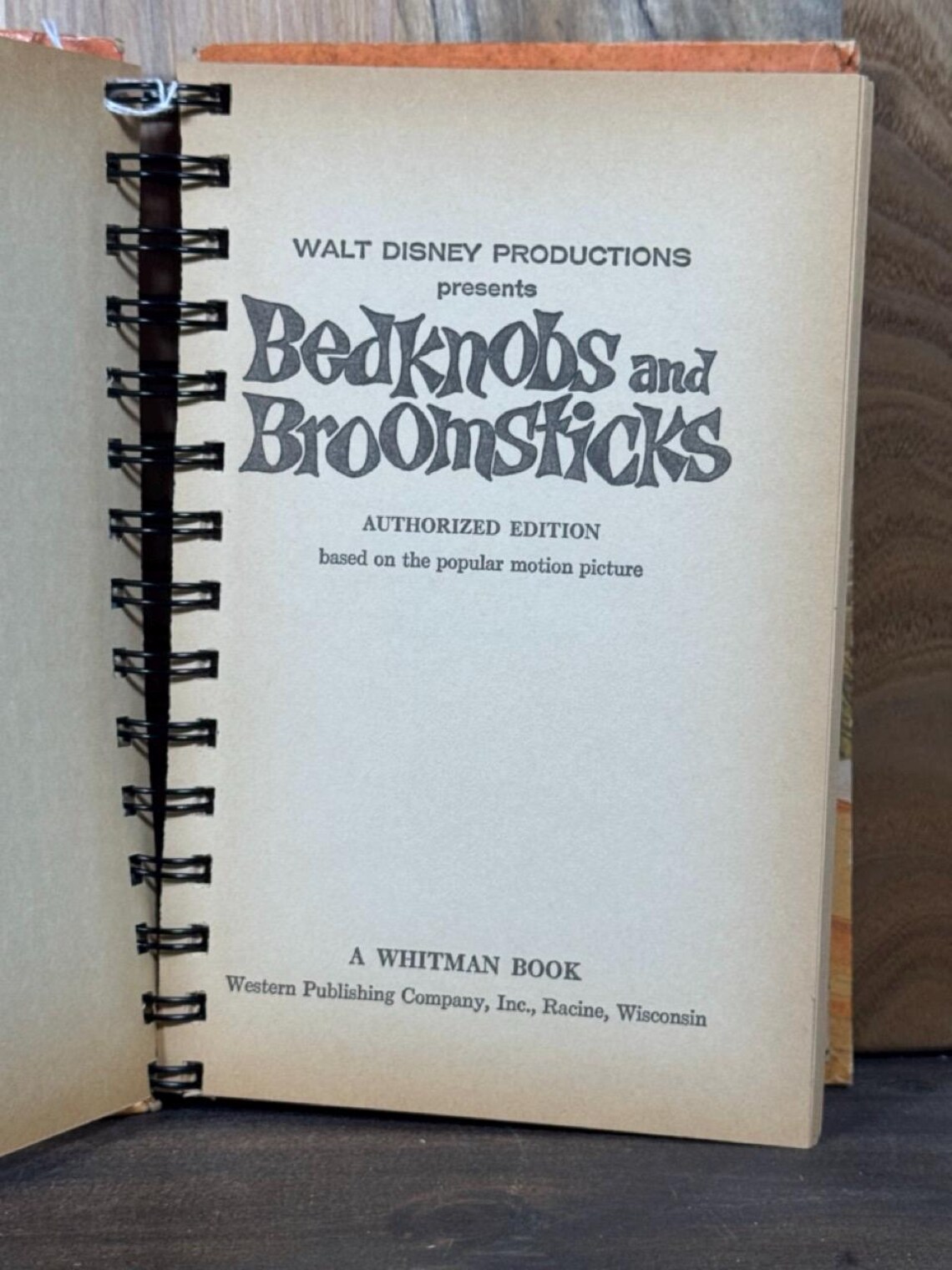 Journal Book: Bedknobs and Broomsticks (vintage) - Etsy