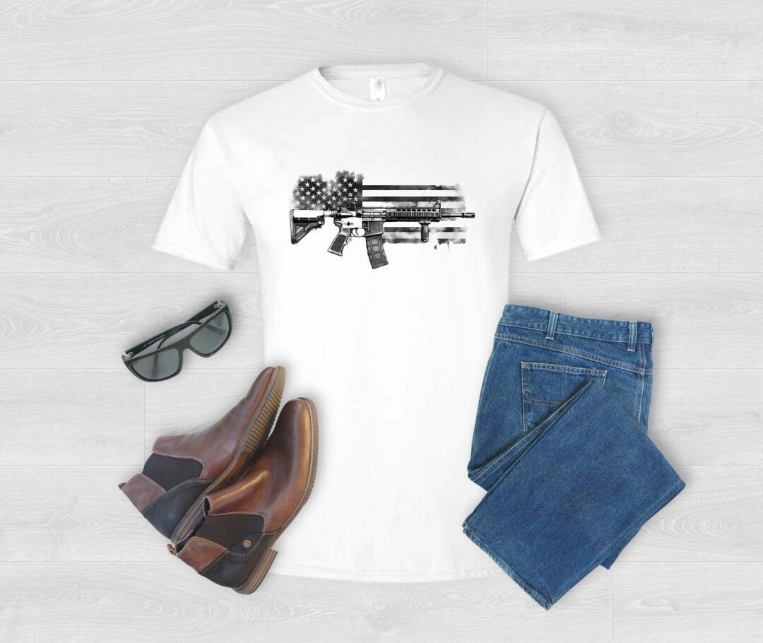 2A, 2nd Amendment, American Flag, Proud American - Etsy
