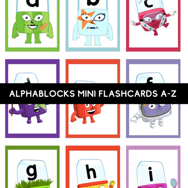 Alphablocks Toys - Etsy