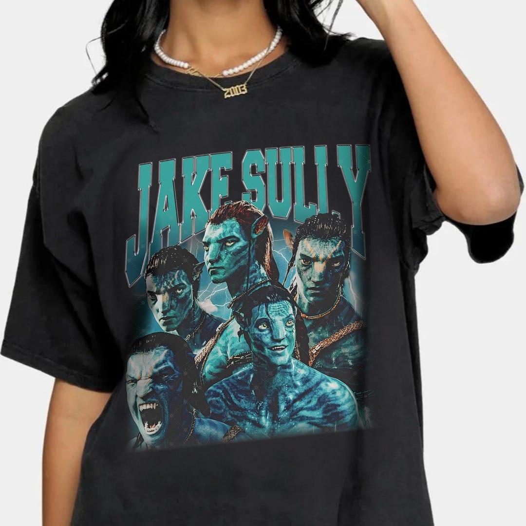 Limited Jake Sully Shirt, Vintage Jake Sully 90s Shirt,jake Sully Tee ...