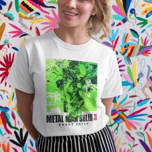 Metal Gear Solid 3 Snake Eater Premium Unisex T-shirt,metal Gear Solid ...