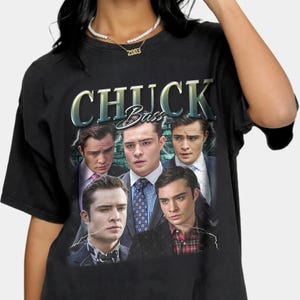 Limited Chuck Bass Vintage T-shirt, Chuck Bass Gift for Women and Man ...