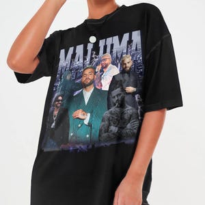 Vintage Maluma Shirt, Maluma Bootleg Shirt, Maluma Unisex Y2k Clothing ...